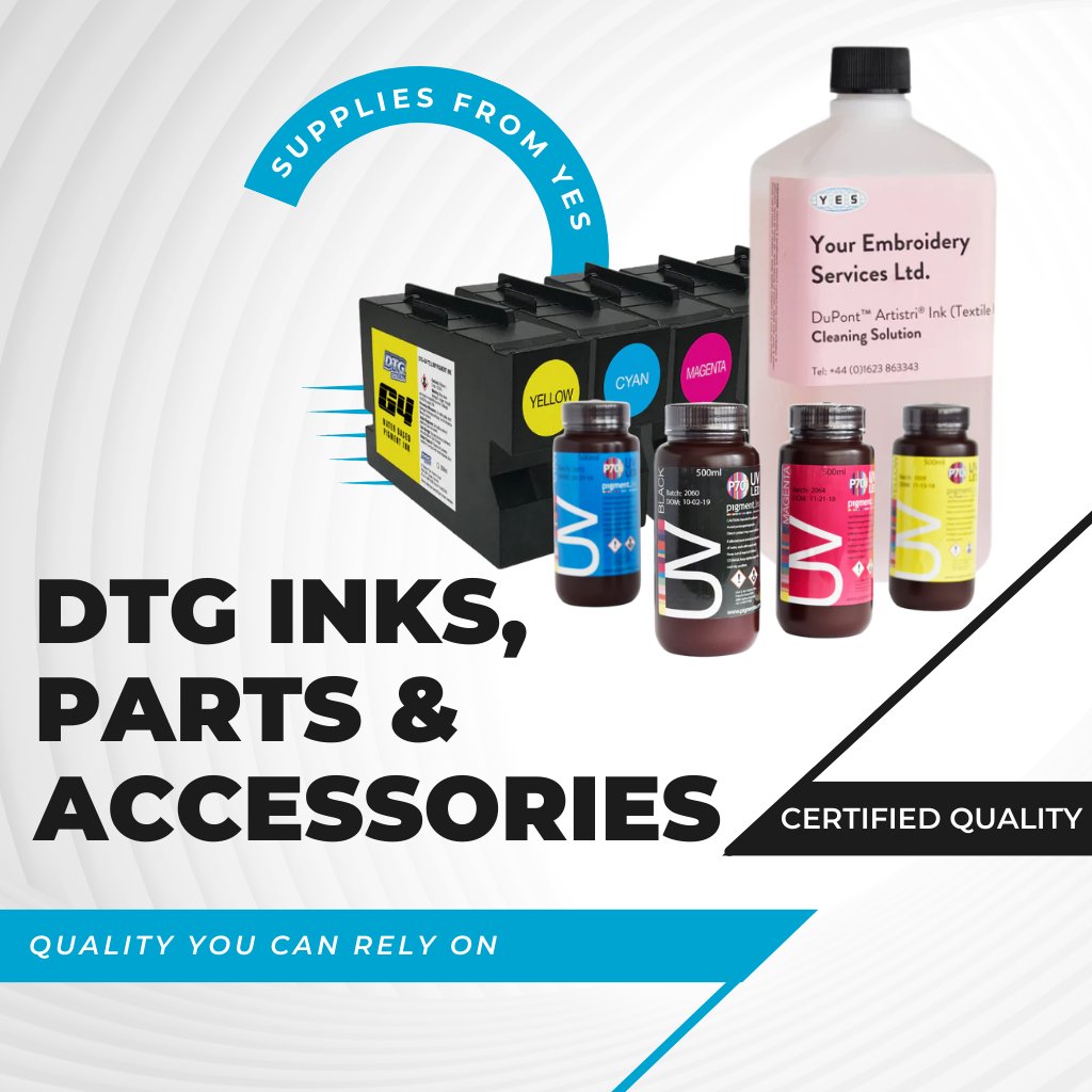 DTG Inks, Cleaners, Parts & Accessories – YES Store